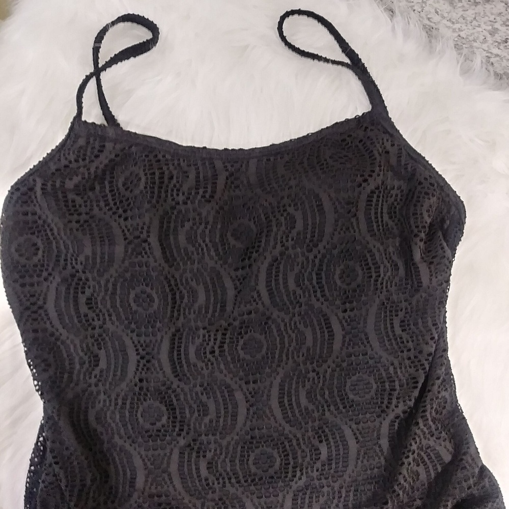 Catalina Bathing Suit Net One Piece Gem